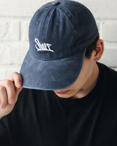 Czapka z daszkiem Staff navy logo