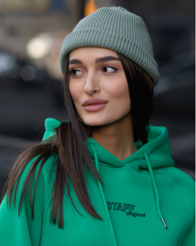 Damska czapka Staff turquoise