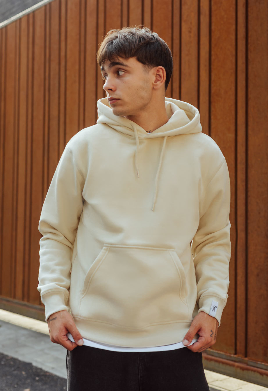 Bluza Staff milk basic fleece