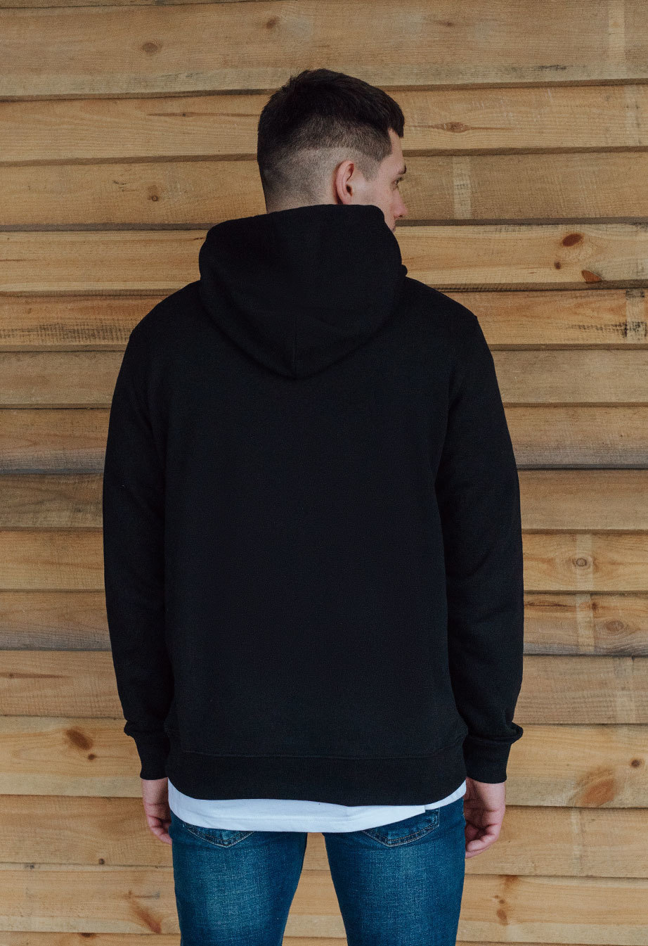 Bluza męska z kapturem Staff czarna - kup online