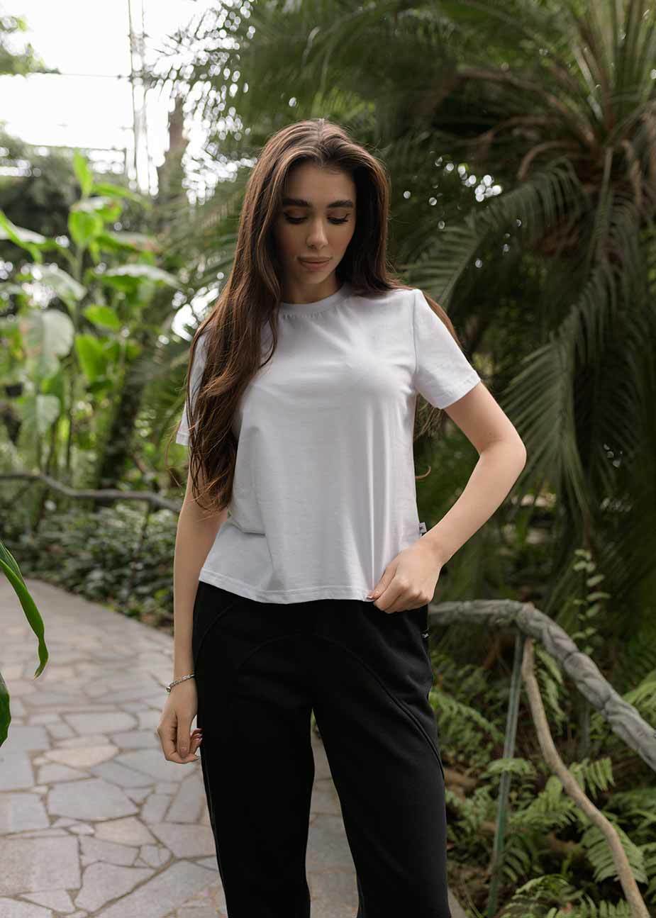 Damska koszulka Staff sum white