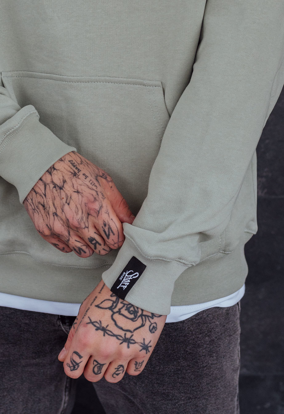 Bluza z kapturem męska Staff oversize - kup online