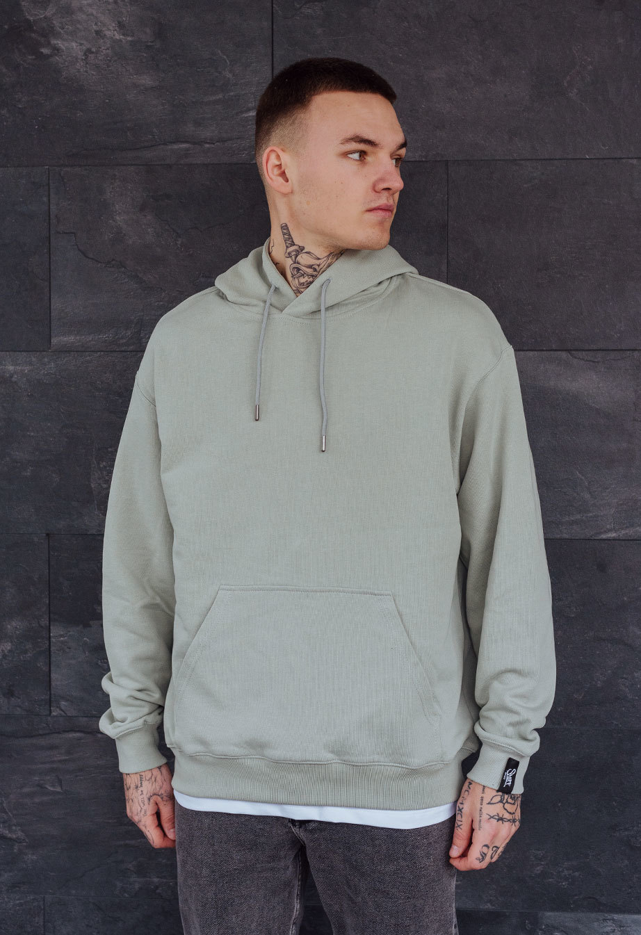 Bluza z kapturem męska Staff oversize - kup online