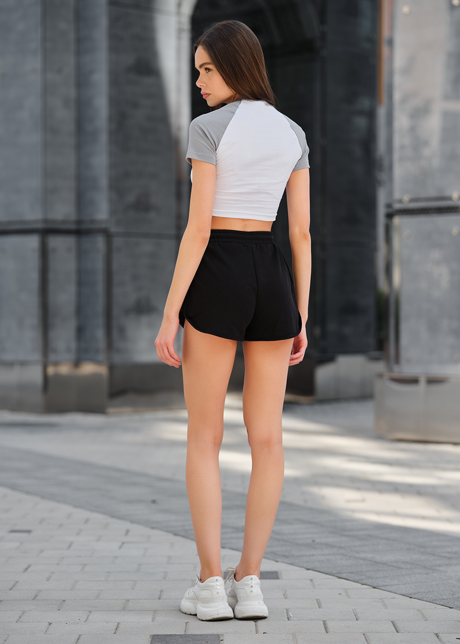 Damska koszulka Staff fl gray & white