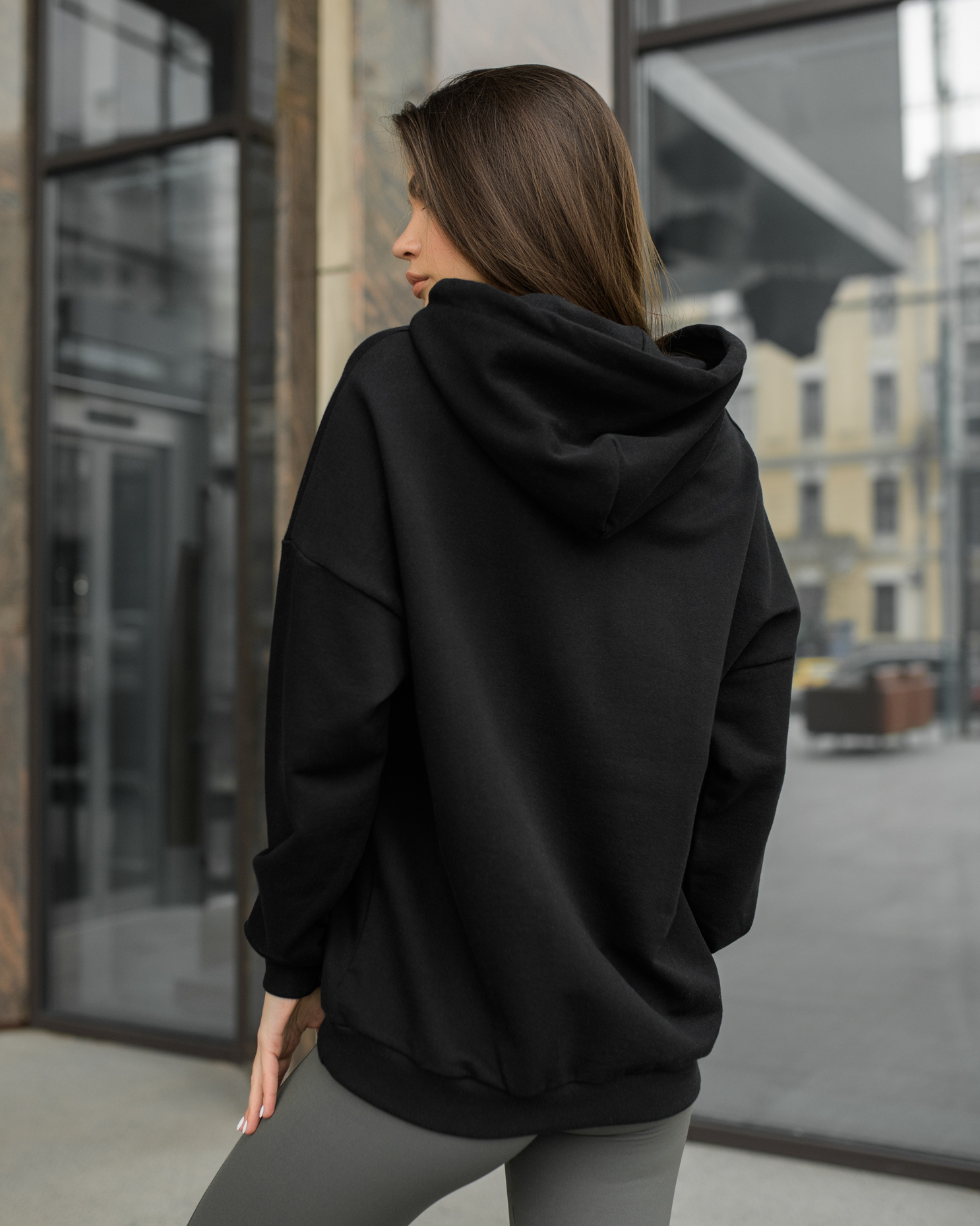 Damska bluza z kapturem Staff oversize - kup online