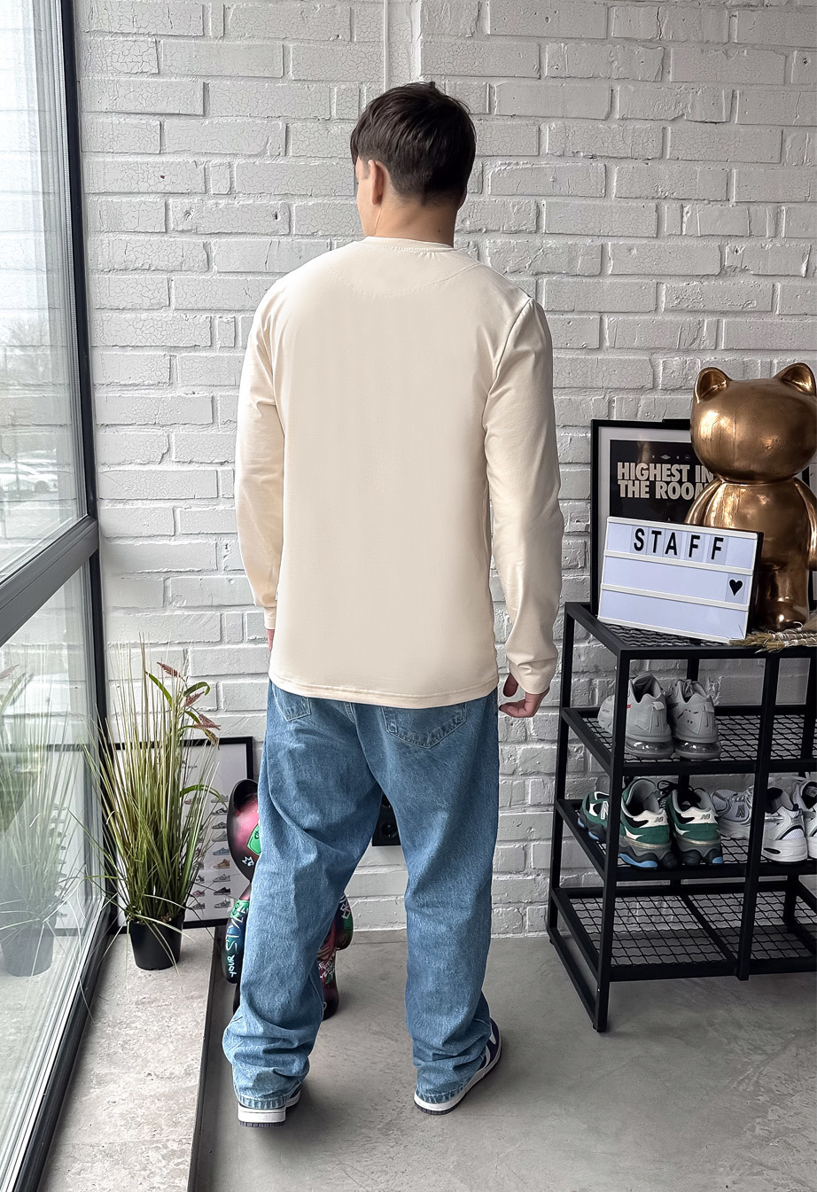 Bluza Staff milk basic