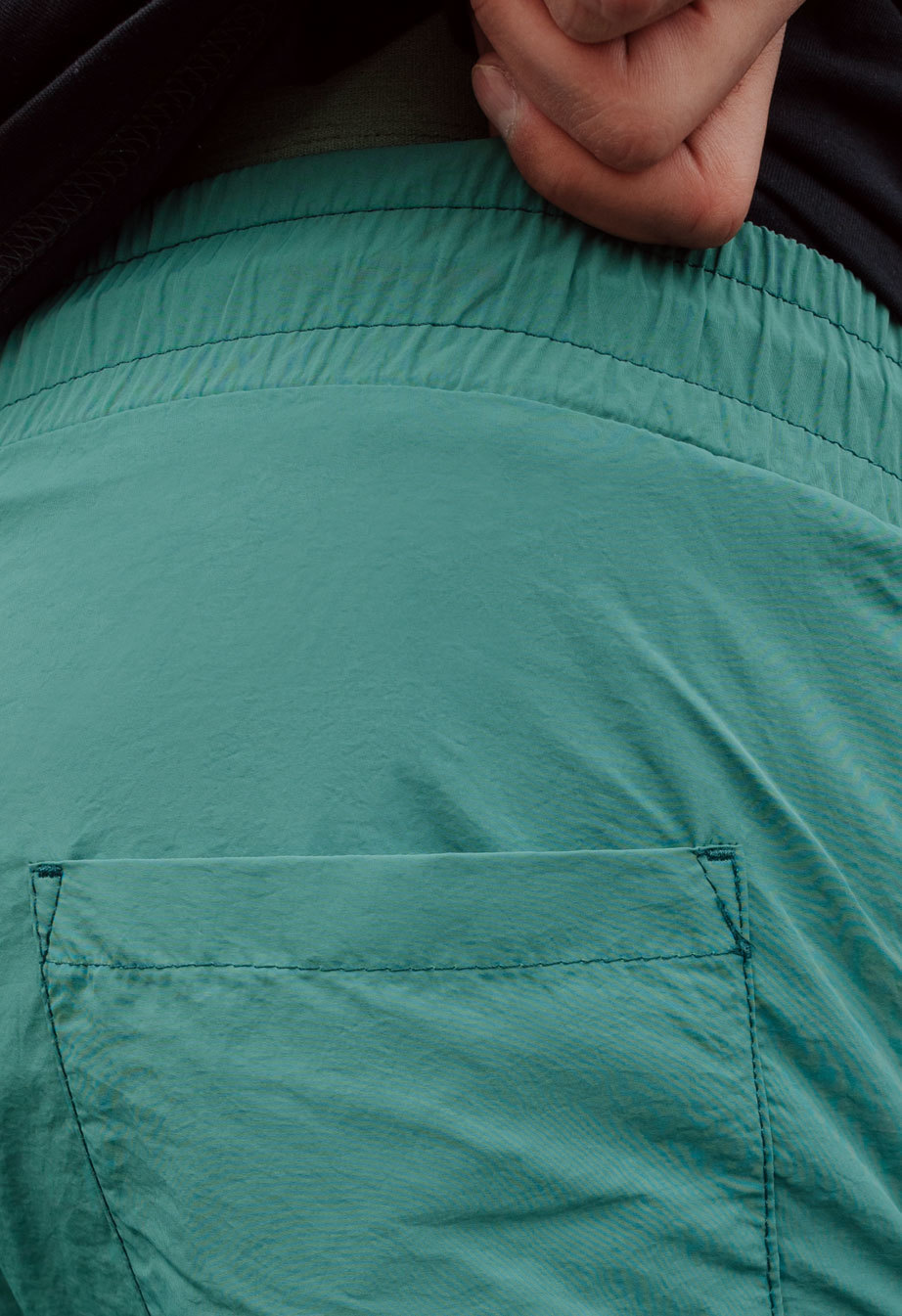 Spodenki plażowe Staff turquoise basic