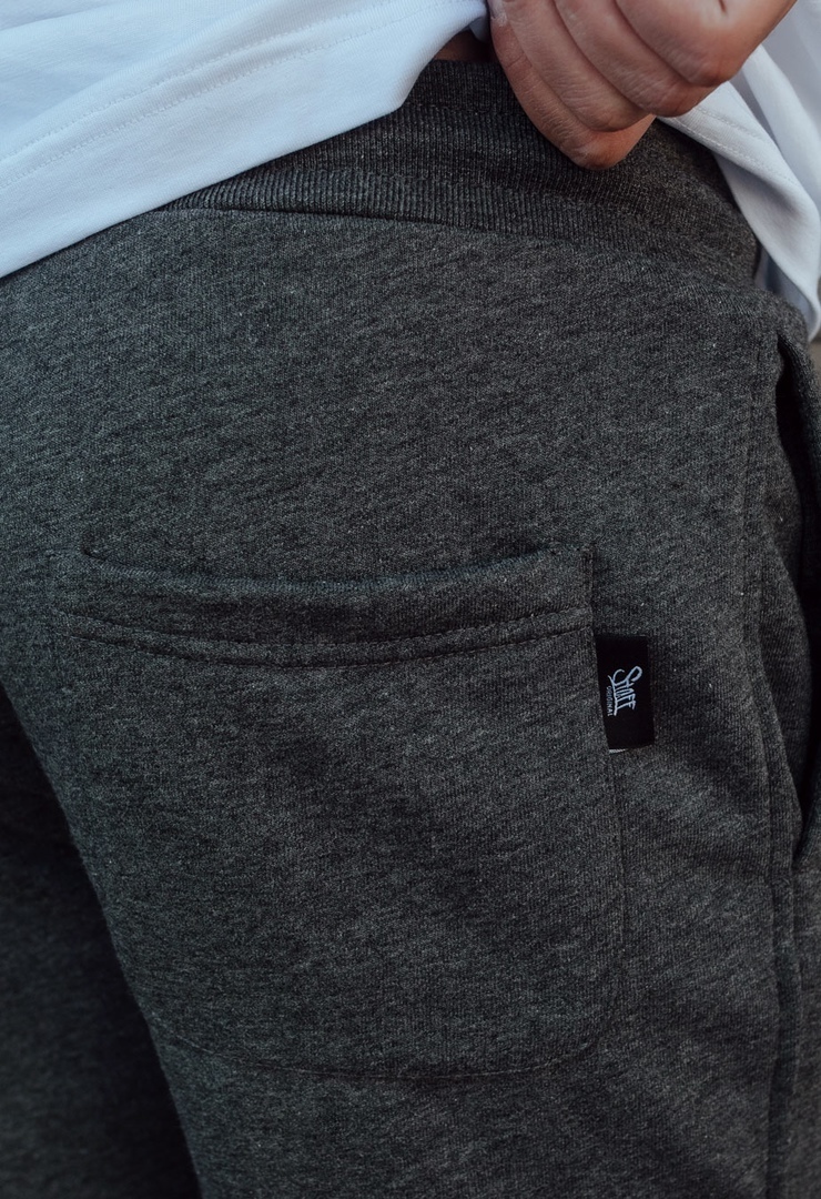 Spodenki dzianinowe Staff graphite basic