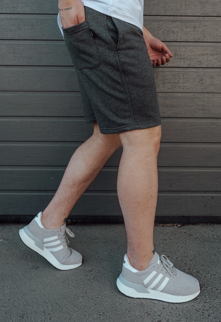 Spodenki dzianinowe Staff graphite basic