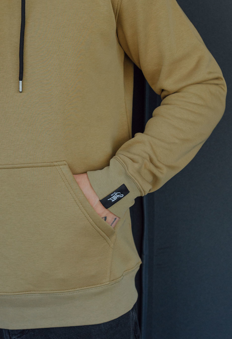 Bluza z kapturem męska Staff ocieplana - kup online