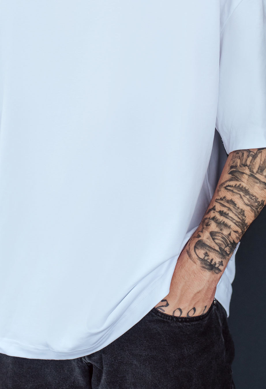 Koszulka Staff white oversize