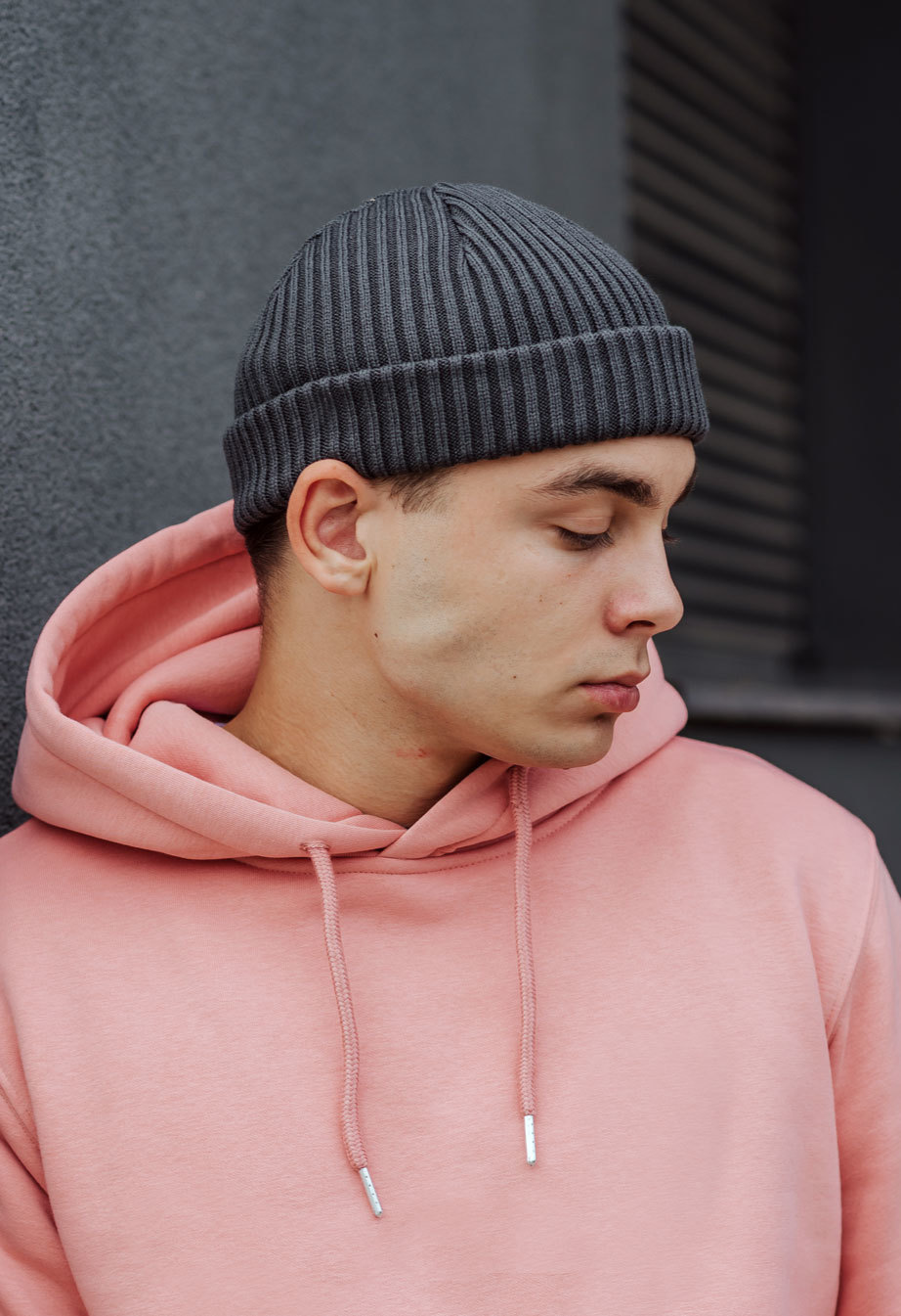 Czapka beanie Staff graphite