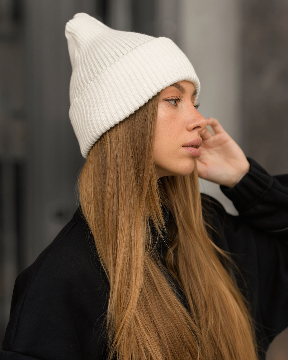 Damska czapka Staff milk basic